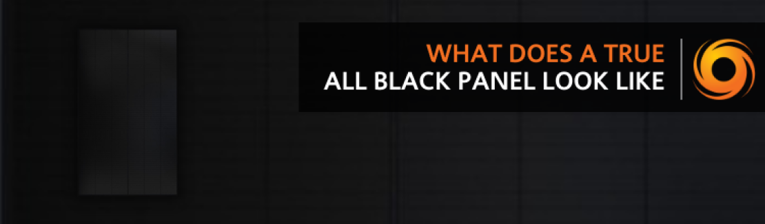 What does a true all-black panel look like? | Solargain Blog